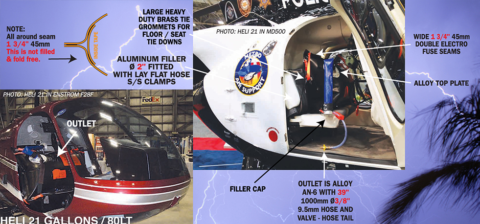 TurtlePac | Flexible Bladder Tanks for Airplanes